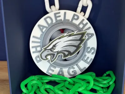 Philadelphia Eagles Spinner Chain by jckrenrut MakerWorld: Download ...