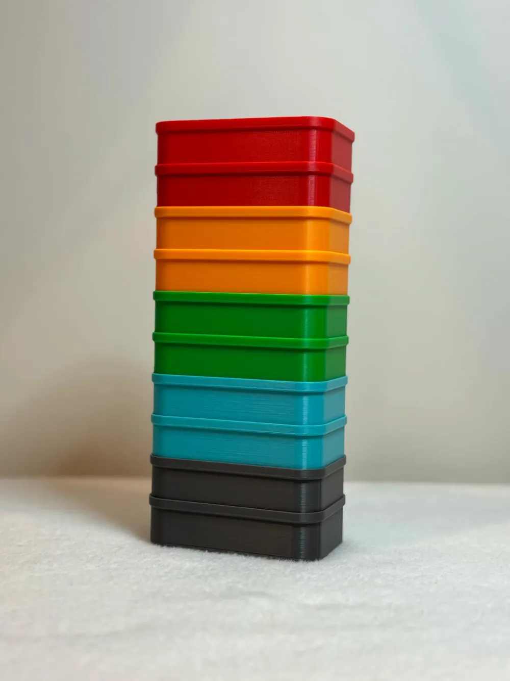 Small parts stacking containers no supports - Free 3D Print Model ...