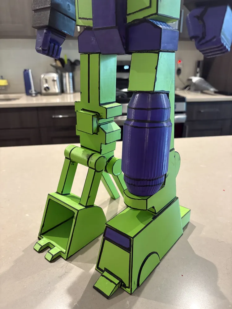 Devastator statue - Free 3D Print Model - MakerWorld