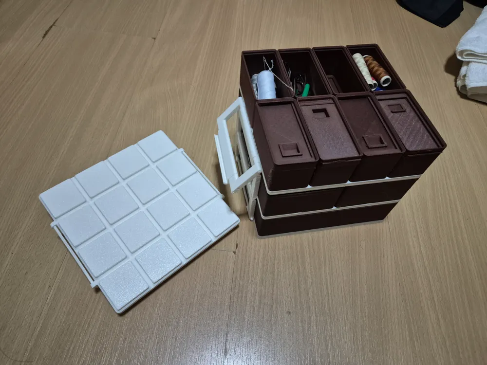 REMIXed 4x4 Gridfinity Tool box for A1 mini Remixed by Nqheng - MakerWorld