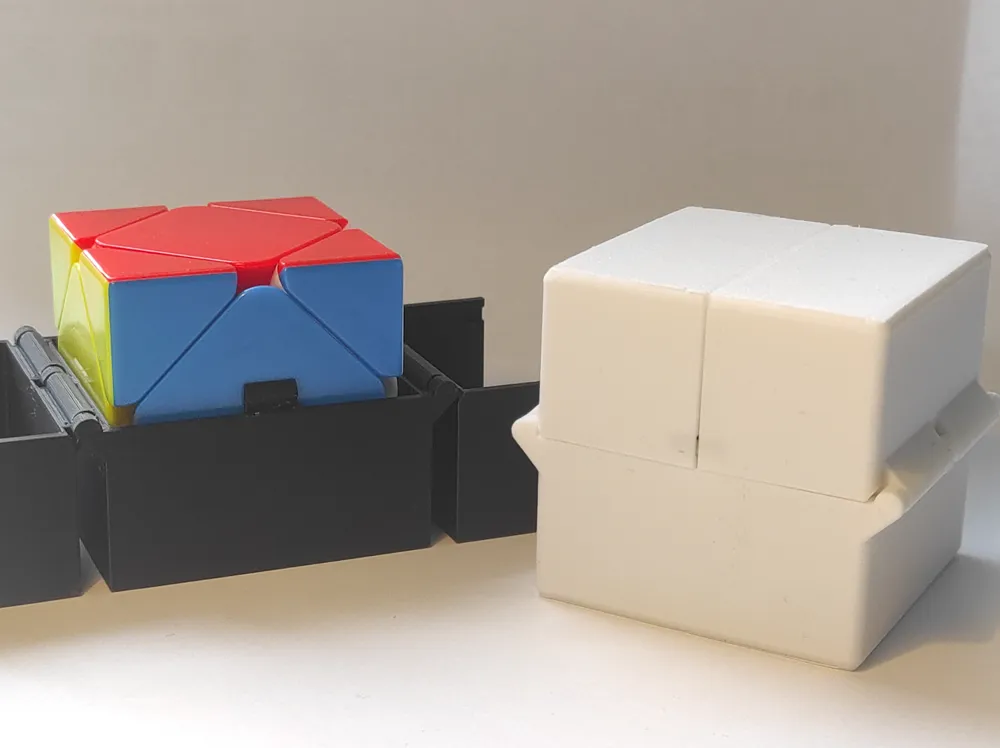 Rubik's cube case | print in place - Free 3D Print Model - MakerWorld