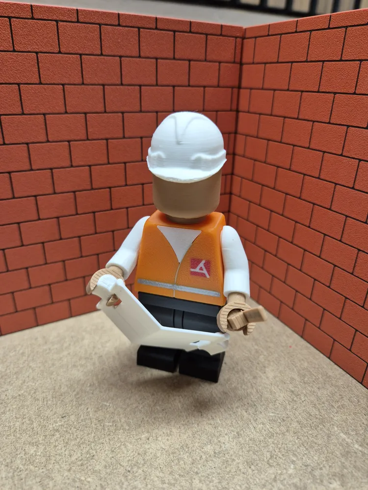 Tools for: "Brick Man Worker" - Free 3D Print Model - MakerWorld