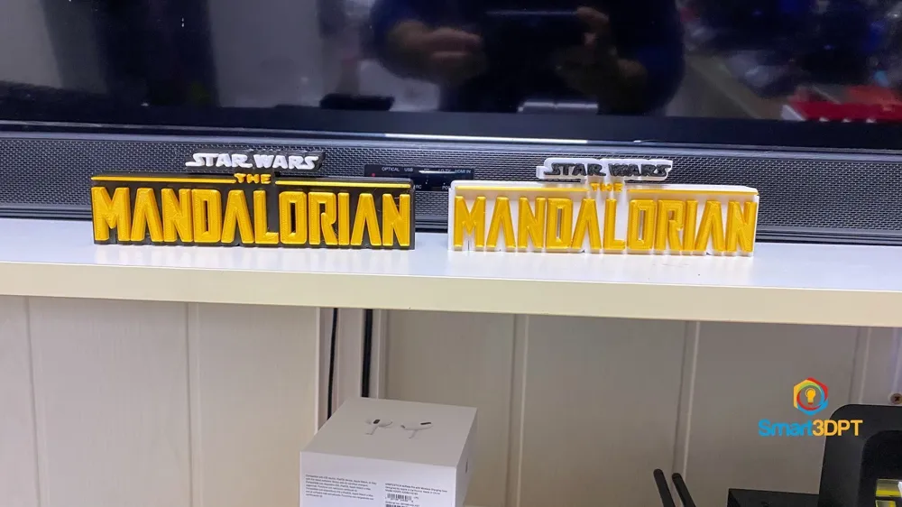 mandalorian logo star wars sign by Smart3d by Gabriel Gomes - MakerWorld