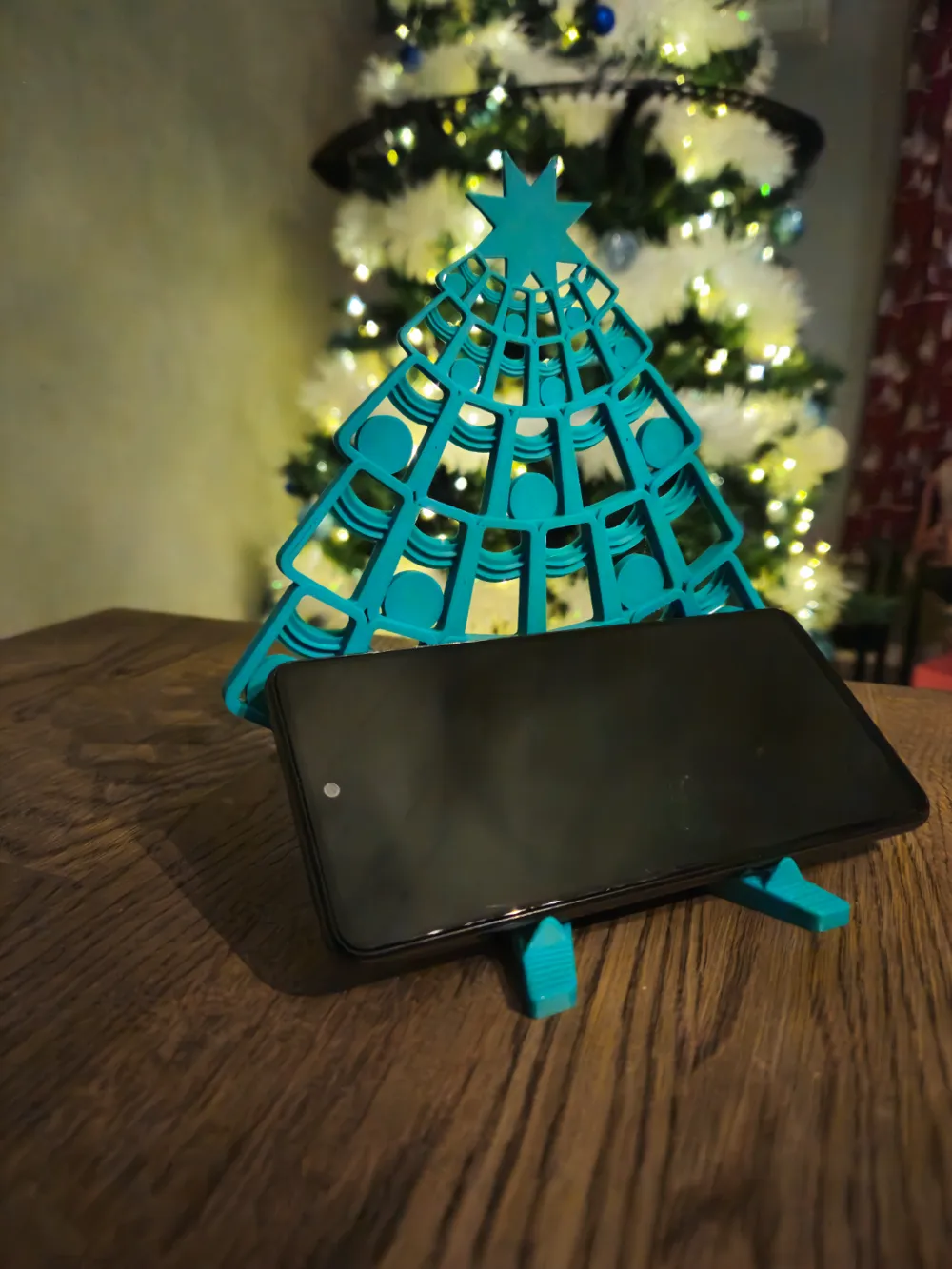 Christmas tree phonestand - Easy AMS by Pig Creations - MakerWorld