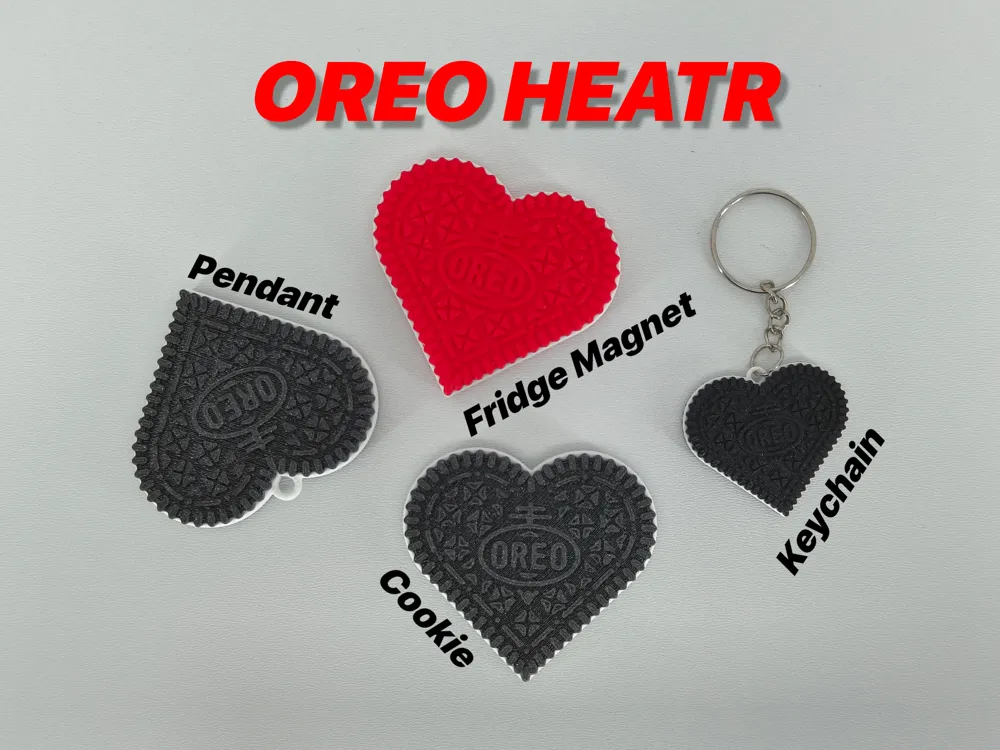 Oreo Heart by Wojciech Kawa - MakerWorld