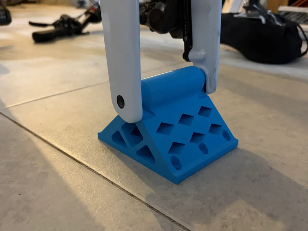 Bike Fork Stand for M12x100mm for thruough axle - Free 3D Print Model ...