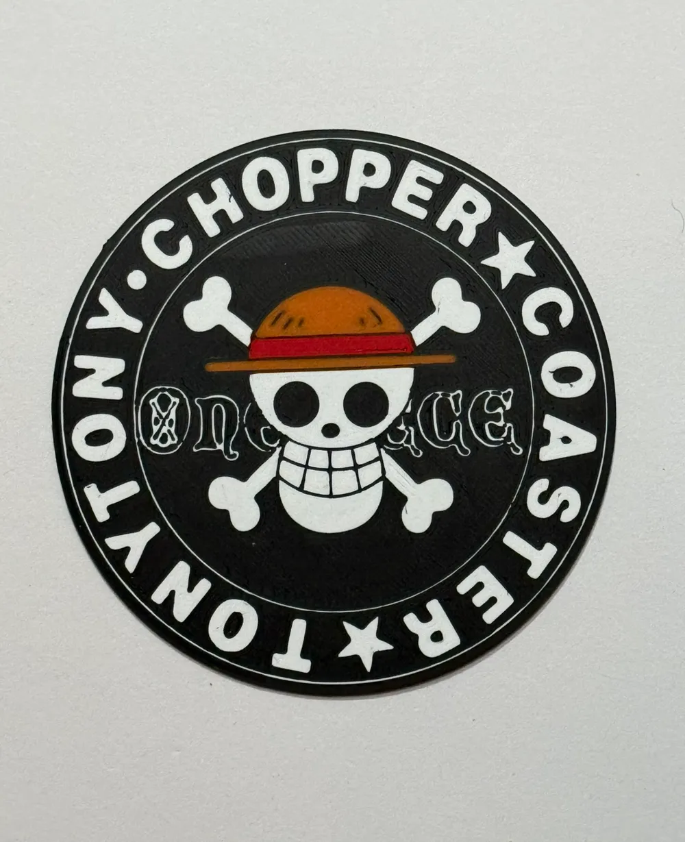 Coaster One Piece by Mysstra hueforge 3Dart - MakerWorld