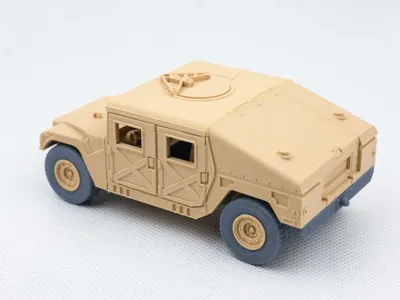 Humvee military truck- fully 3d printed model by mikolaj.mazik ...