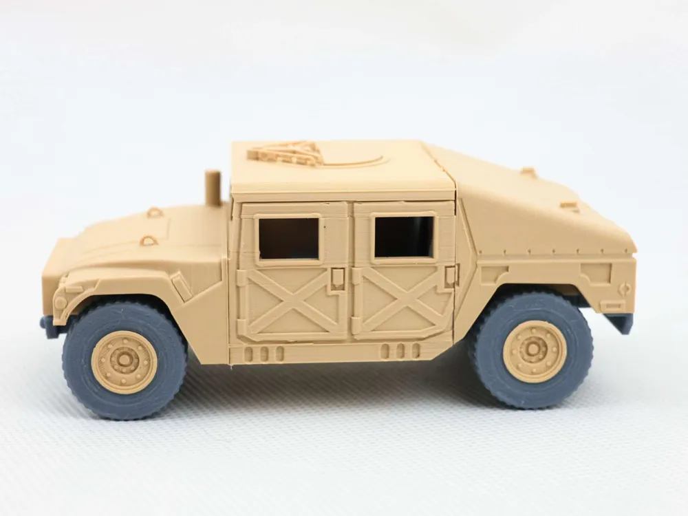 Humvee military truck- fully 3d printed model - Free 3D Print Model ...