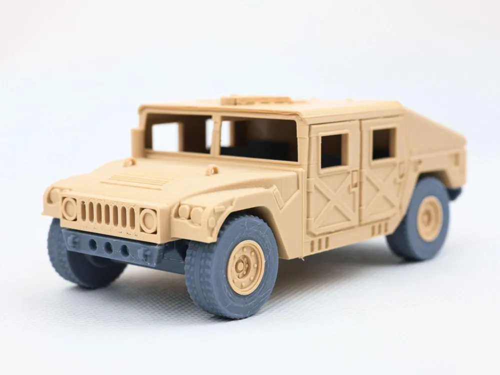 Humvee military truck- fully 3d printed model - Free 3D Print Model ...