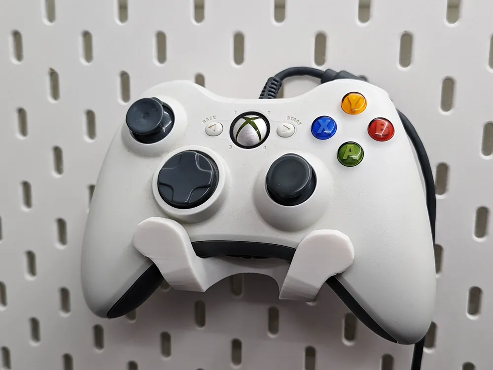 IKEA Skadis Xbox Controller Holder - Free 3D Print Model - MakerWorld