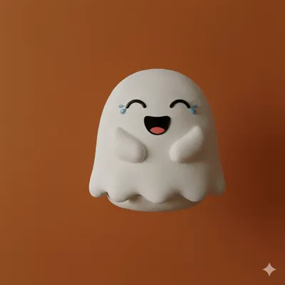 Cute little ghosts - Free 3D Print Model - MakerWorld