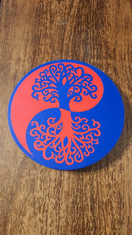 Tree of Life Ying Yang Box by dohara1985 - MakerWorld