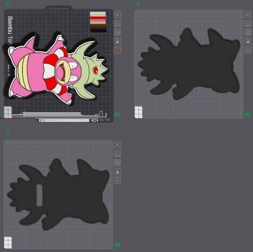 Pokemon - 0199 Slowking LED Lamp by BeeTee 3D - MakerWorld