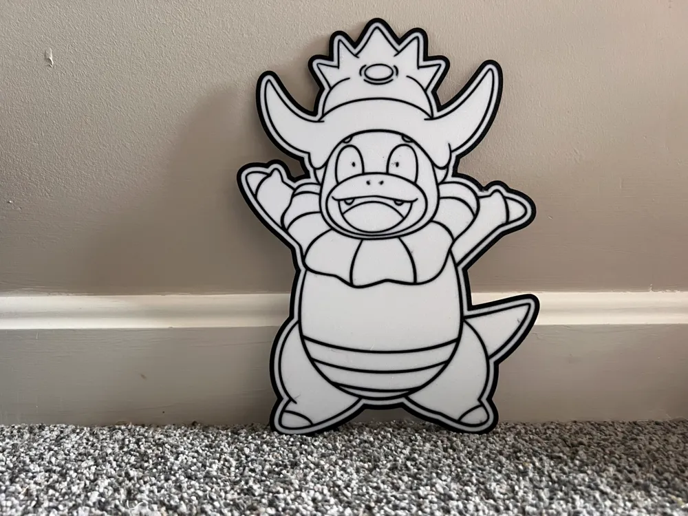 Pokemon - 0199 Slowking LED Lamp by BeeTee 3D - MakerWorld