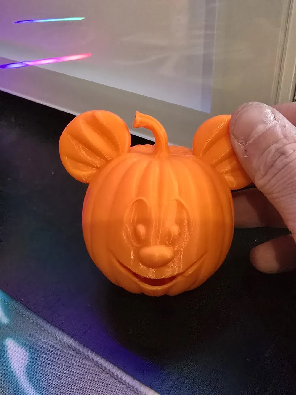 Mickey Halloween Pumpkin face by Wozzy3dHub MakerWorld: Download Free ...