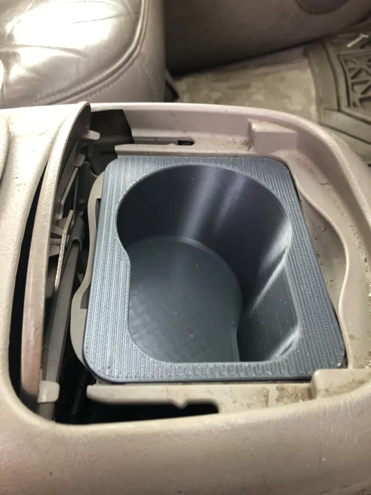 Chevy Silverado cupholder insert 1998 - Free 3D Print Model - MakerWorld