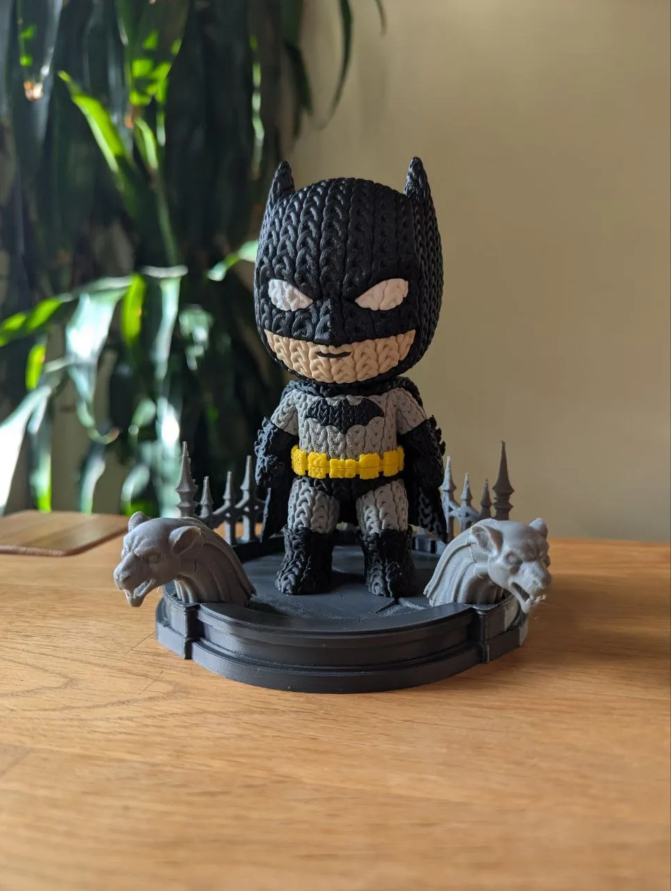 Gotham Diorama for Knitted Batman Dark Knight - Free 3D Print Model ...