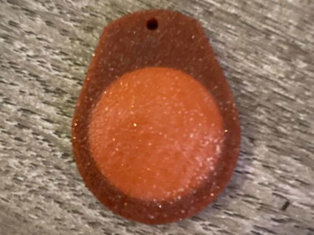 NFC Tag Key Chain Fob - Free 3D Print Model - MakerWorld