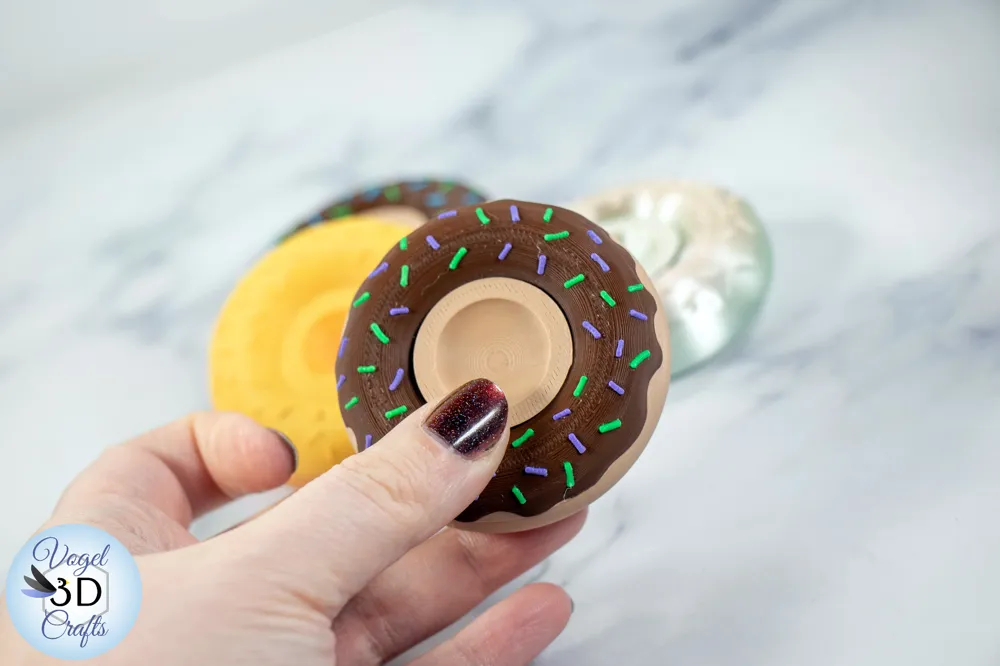Donut Spinner by Vogel3DCrafts MakerWorld: Download Free 3D Models Donut Spinner by Vogel3DCrafts MakerWorld: Download Free 3D Models