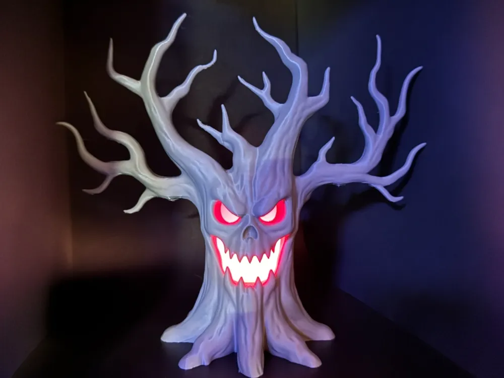 Glowing Spooky Tree by KD3D MakerWorld: Download Free 3D Models