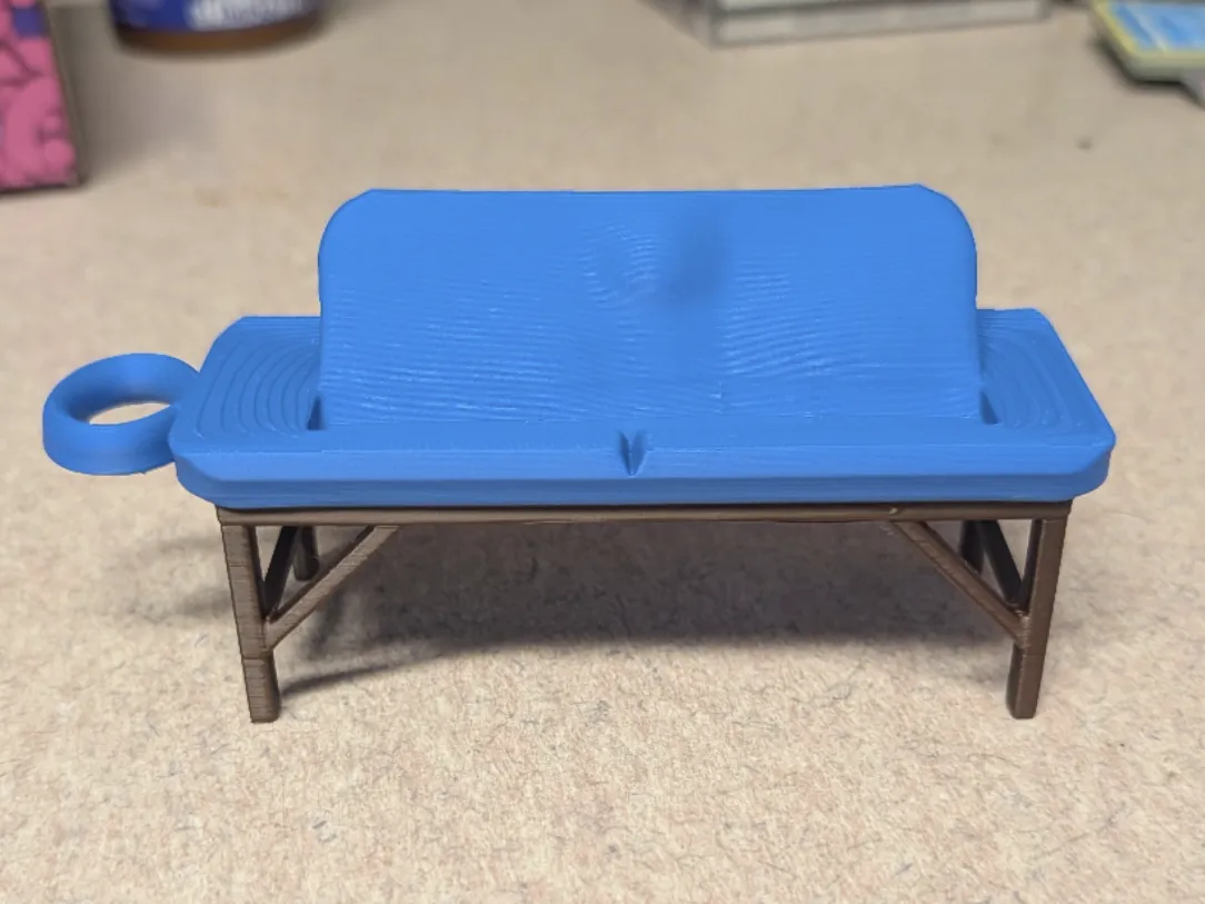 Massage Bed Card Holder - Free 3D Print Model - MakerWorld