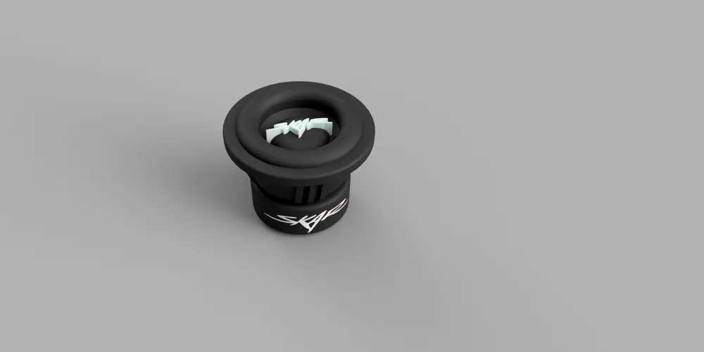 Skar Audio EVL-8 Subwoofer Keychain (SUPPORTLESS!) - Free 3D Print ...