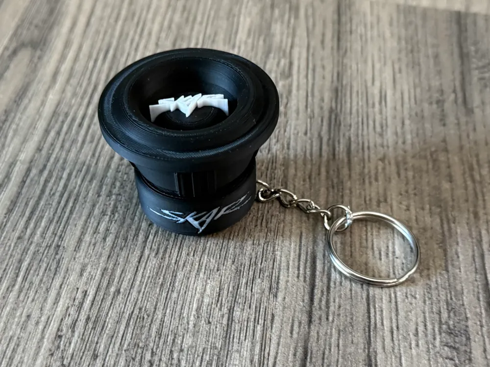Skar Audio EVL-8 Subwoofer Keychain (SUPPORTLESS!) by PrintForge Creations MakerWorld: Download ...