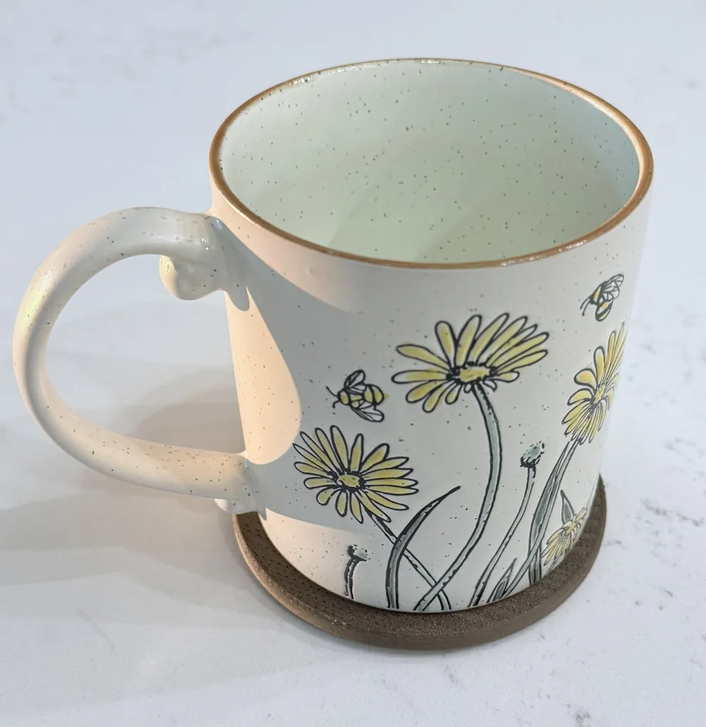 Michigan Wood Inlay Coaster by module MakerWorld: Download Free 3D Models