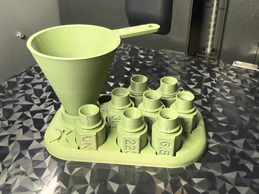 Embudo para recarga calibres intercambiables - Modelo de impresión 3D ...