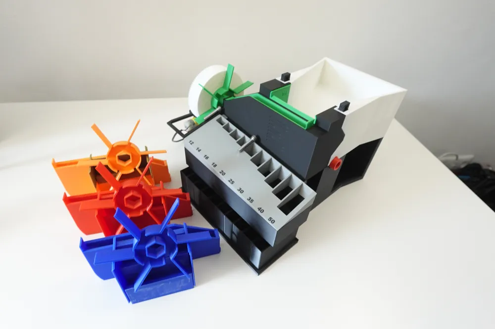 Screw Sorting Machine | Motor or by Hand | Modular by EmGi MakerWorld ...