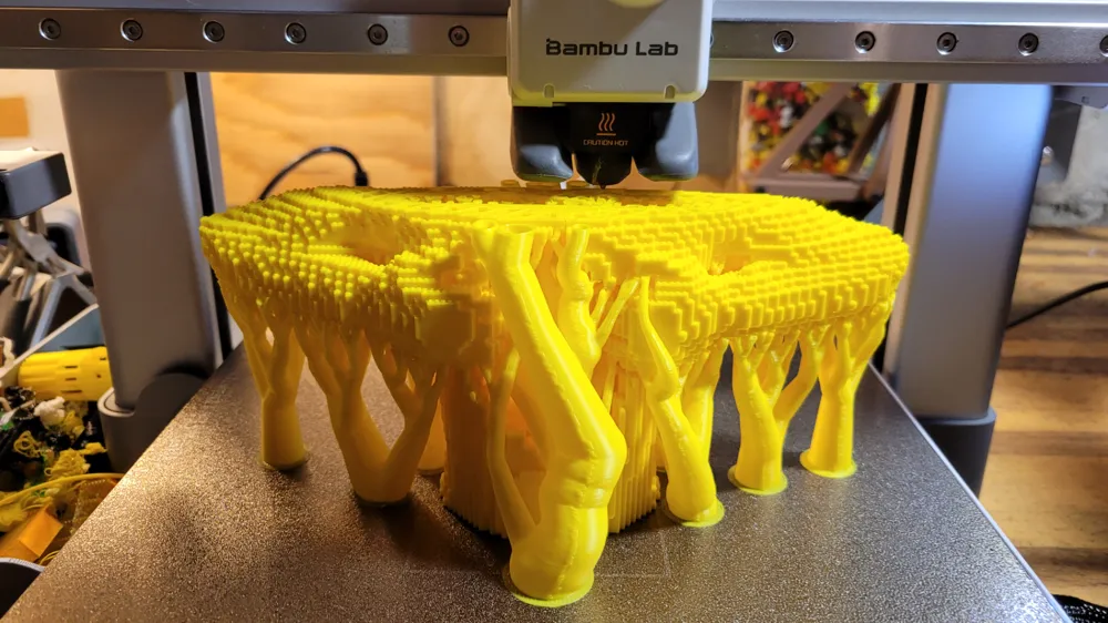 Yellow - Brick Sculpture by Nathan Sawaya by MaxGallows - MakerWorld