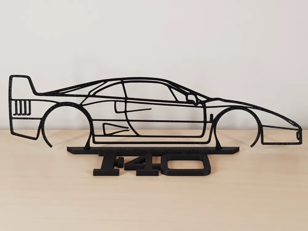 Ferrari F40 Front Base Remixed by GianfLab - MakerWorld