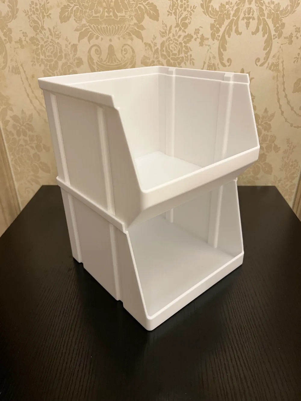 Stackable Storage Boxes Sturdy Open-Top Stacking Storage Boxes by ...