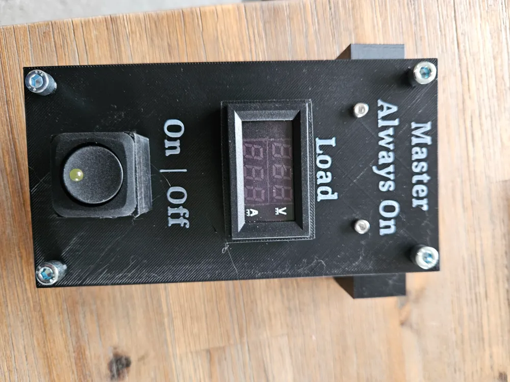 12v Modular System - Master On/Off Switch by k3ldar - MakerWorld