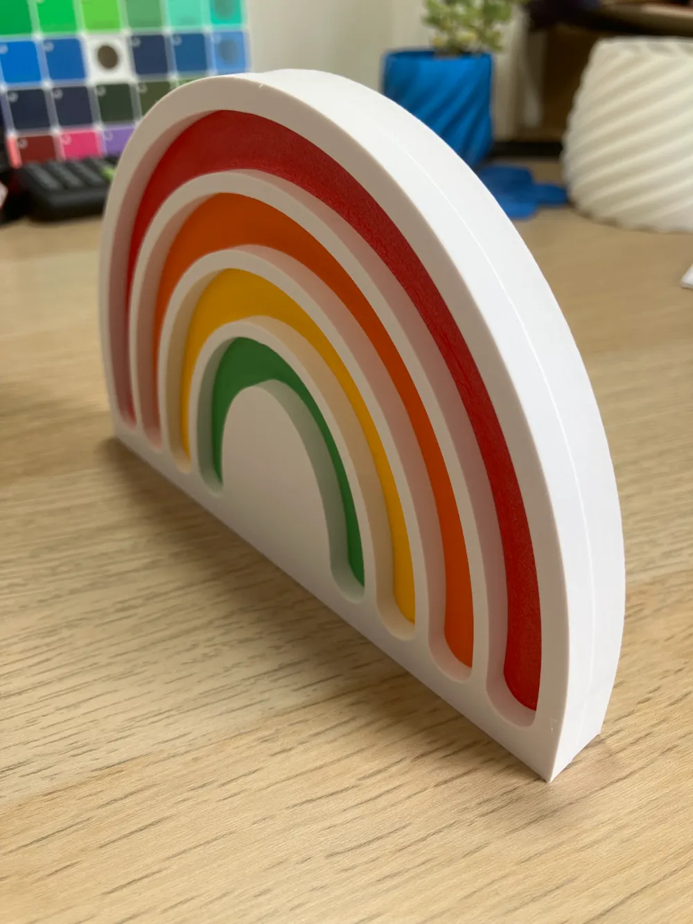 3D Standing Rainbow by A*i*m*e*e* MakerWorld: Download Free 3D Models