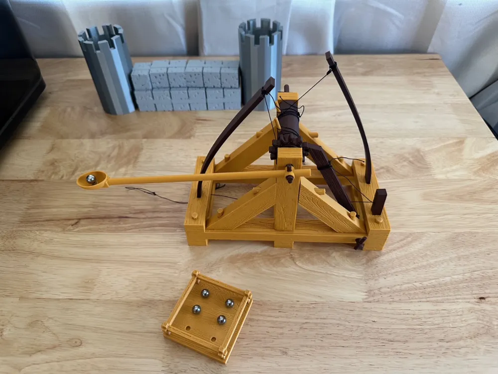 Leonardos Renaissance Catapult (Working Miniature) by Smoke ...