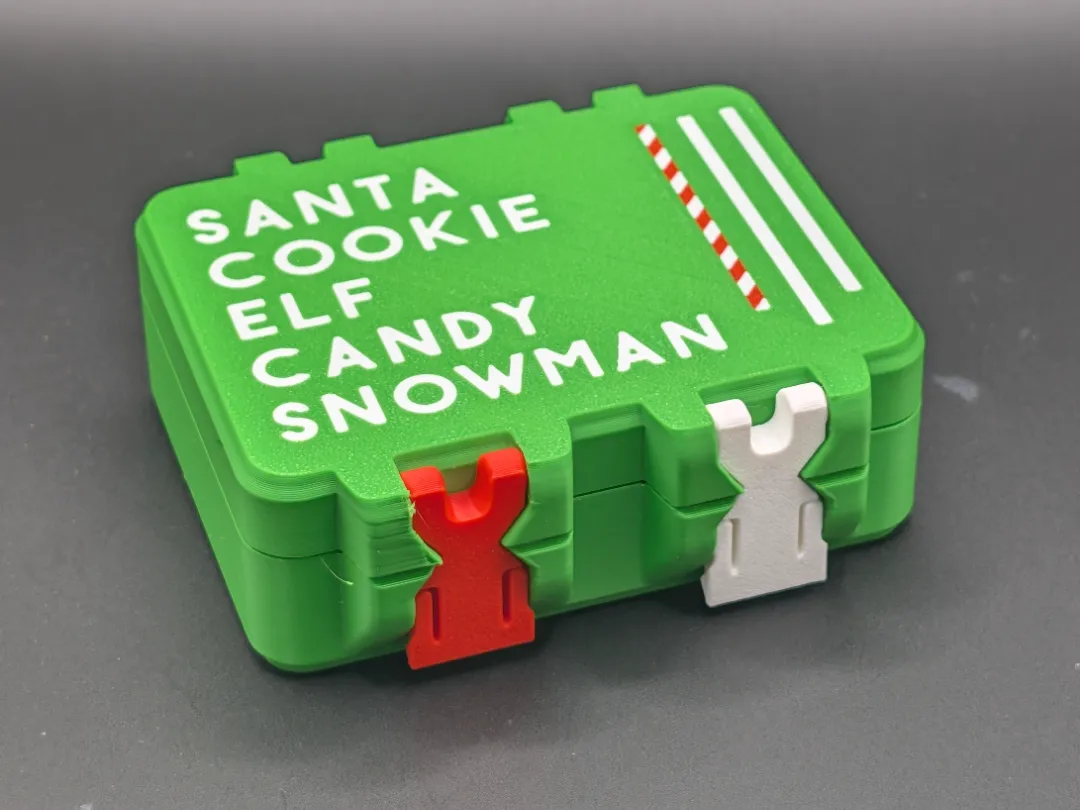 Santa Cookie Elf Candy Snowman - Free 3D Print Model - MakerWorld