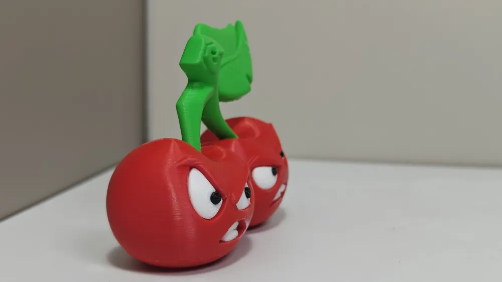 Plants vs. Zombies_Cherry Bomb - Free 3D Print Model - MakerWorld