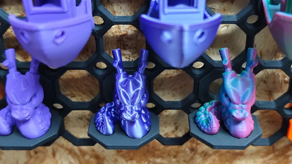 Cali-Dragon Multiboard Display Stand by Maggotslair - MakerWorld