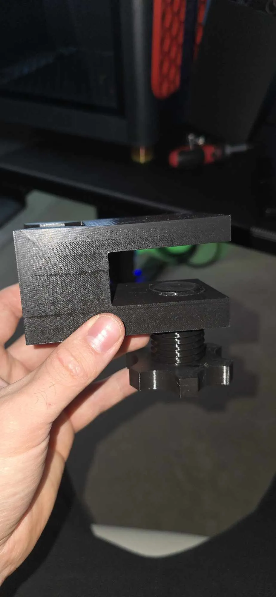 Secret Lab Magnus Desk Cup Holder - Free 3D Print Model - MakerWorld