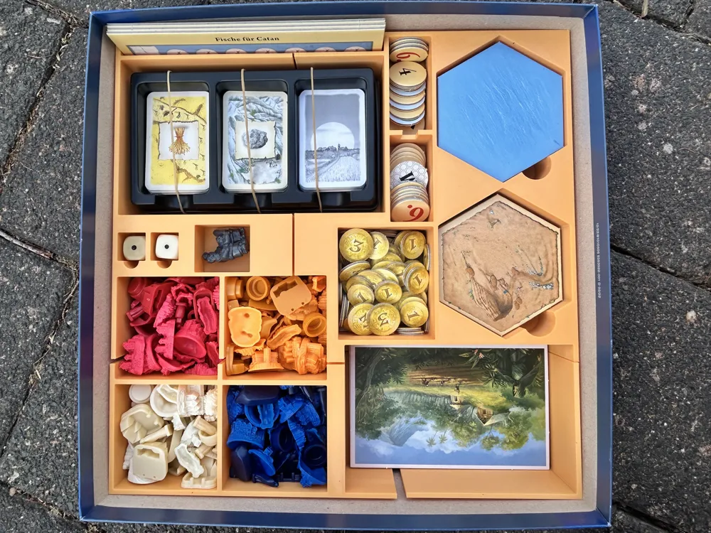 Settlers of Catan Explorers & Pirates Box Organizer by janaeichholz ...