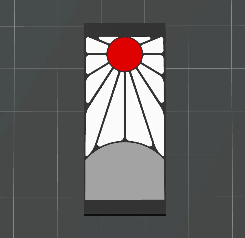 Demon Slayer Tanjiro Earring by LeoZeo - MakerWorld