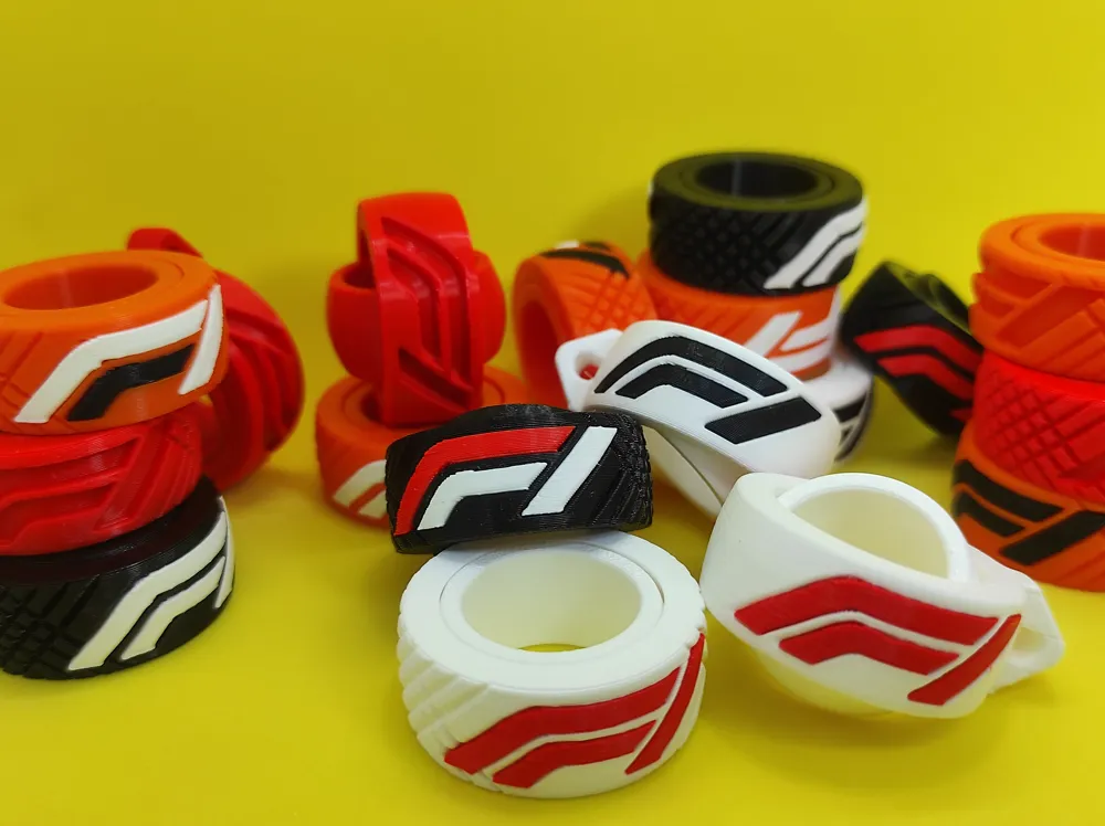 Fidget "F1" Ring by ProNewDesign MakerWorld: Download Free 3D Models