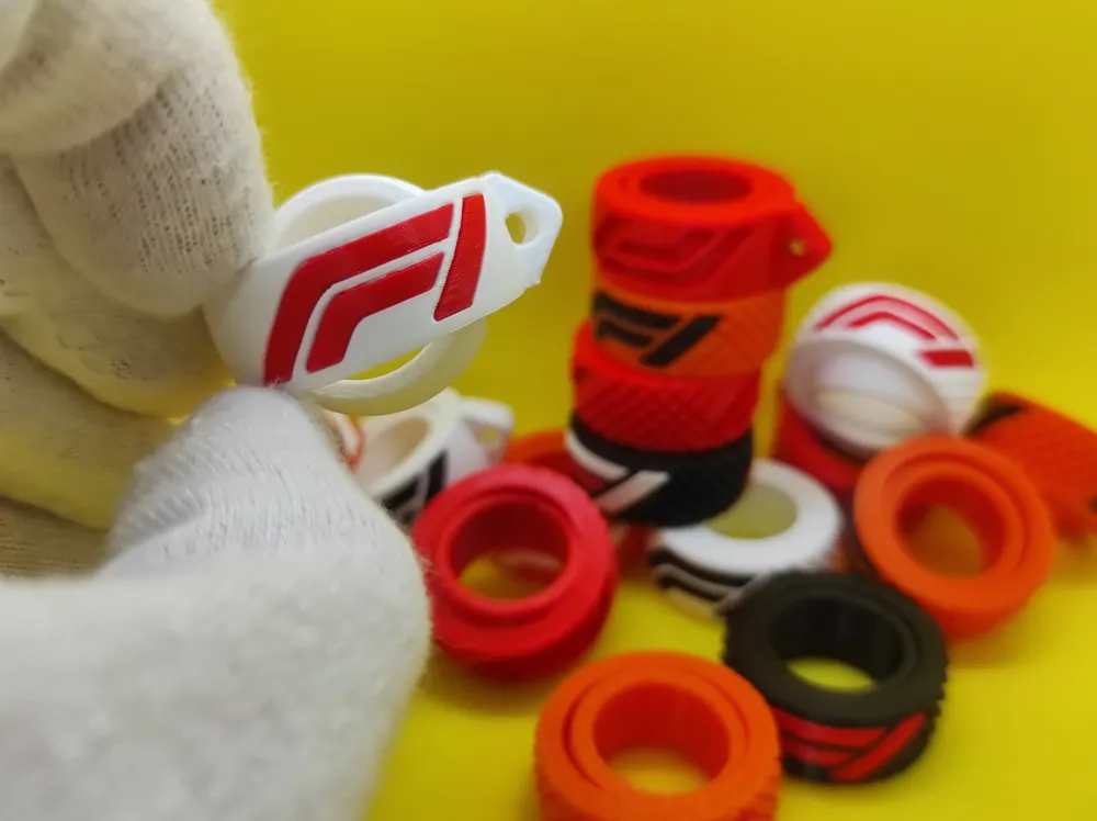 Fidget "F1" Ring by ProNewDesign MakerWorld: Download Free 3D Models