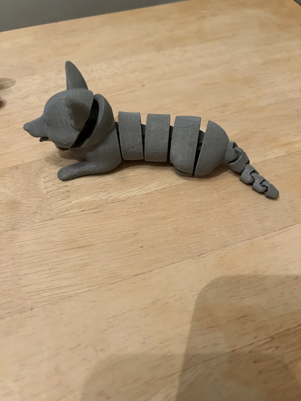 Adorable Articulated Corgi (Print in Place) by AID MakerWorld: Download ...