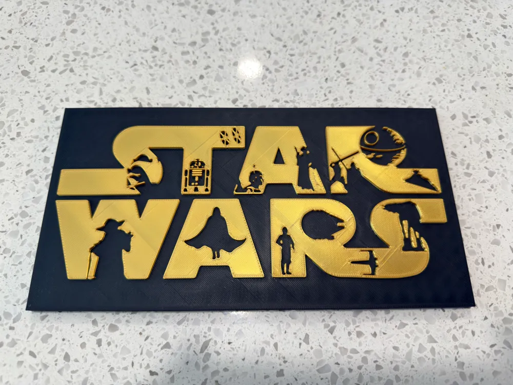 STAR WARS Display Plate - Free 3D Print Model - MakerWorld