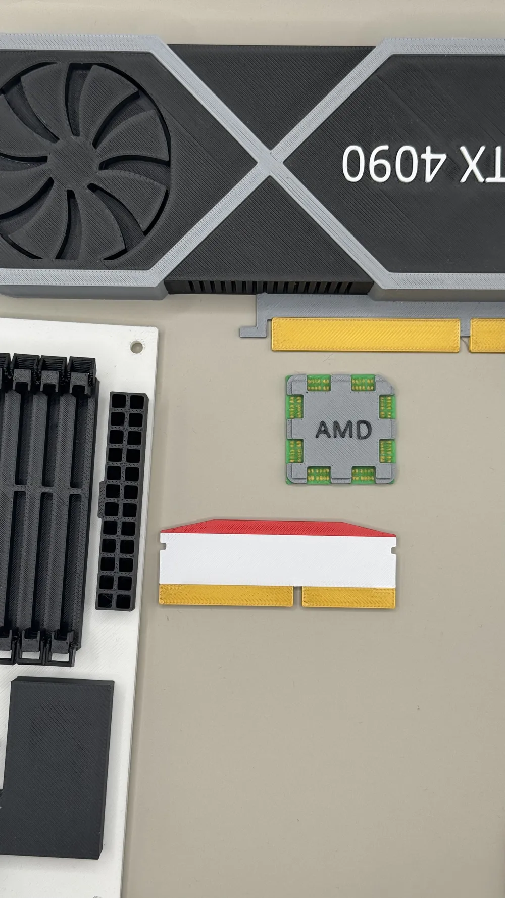 Fully Gaming Computer - With Interchangable Parts - Free 3D Print Model ...
