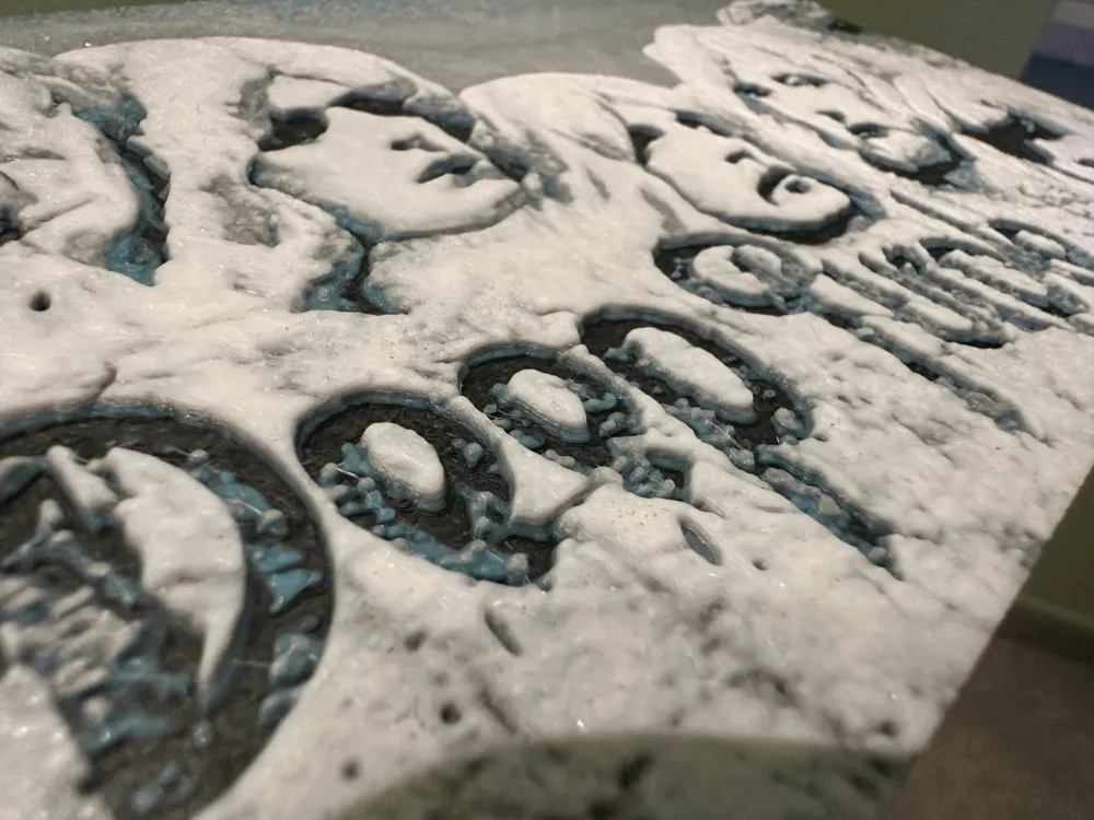 Hueforge di Deep Purple by Print_Roma_3D - MakerWorld