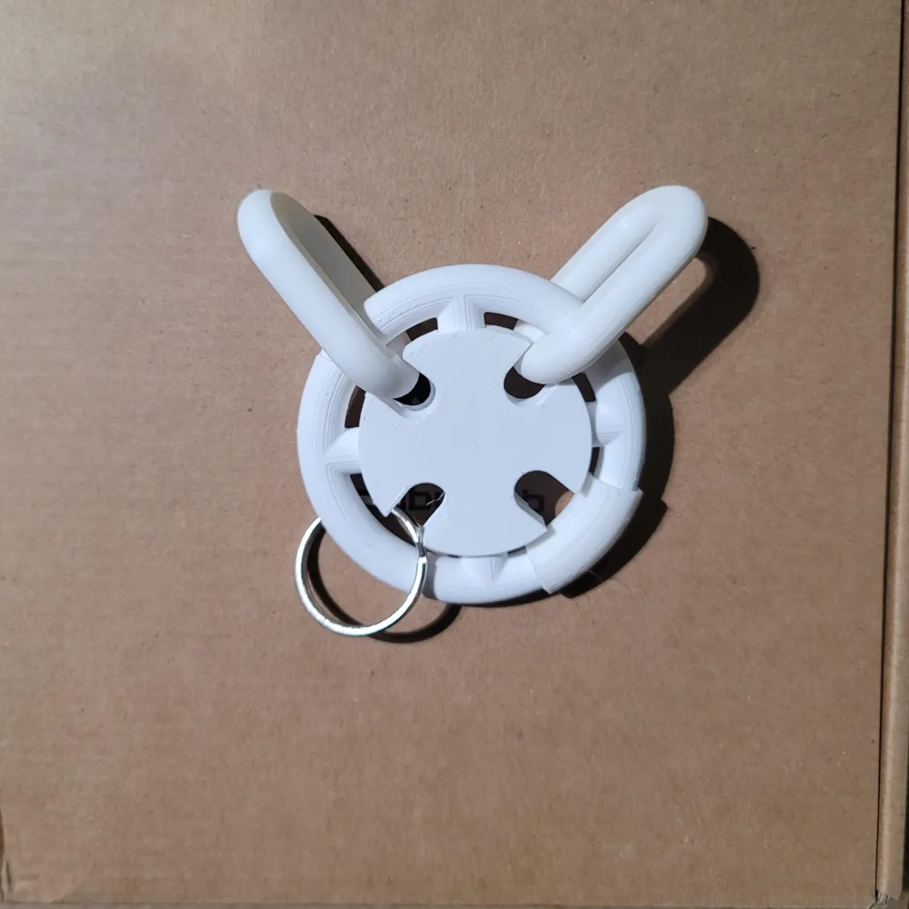 LOOP CONNECTOR CROSS 60MM link for logo medallions by mercadogarzas ...